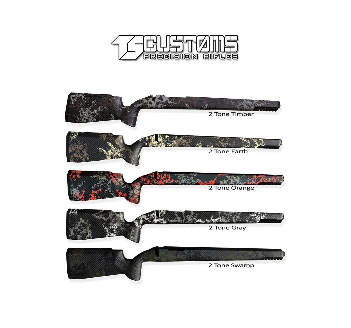 TS Customs KS1 Carbon Fiber Rifle Stock - Short Action – Impact ...